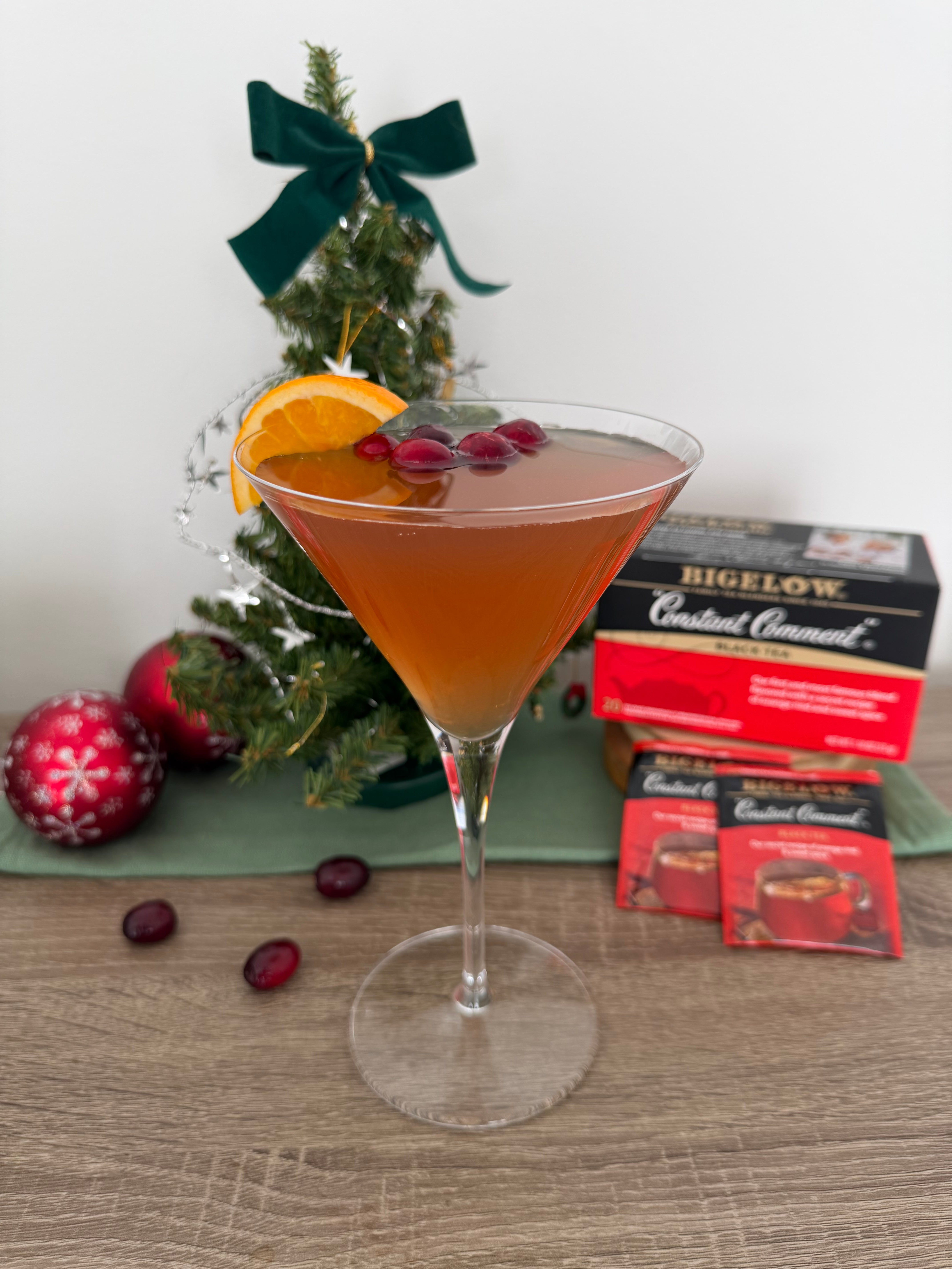 Constant Comment Cranberry Spiced Martini - Mocktini – Bigelow Tea