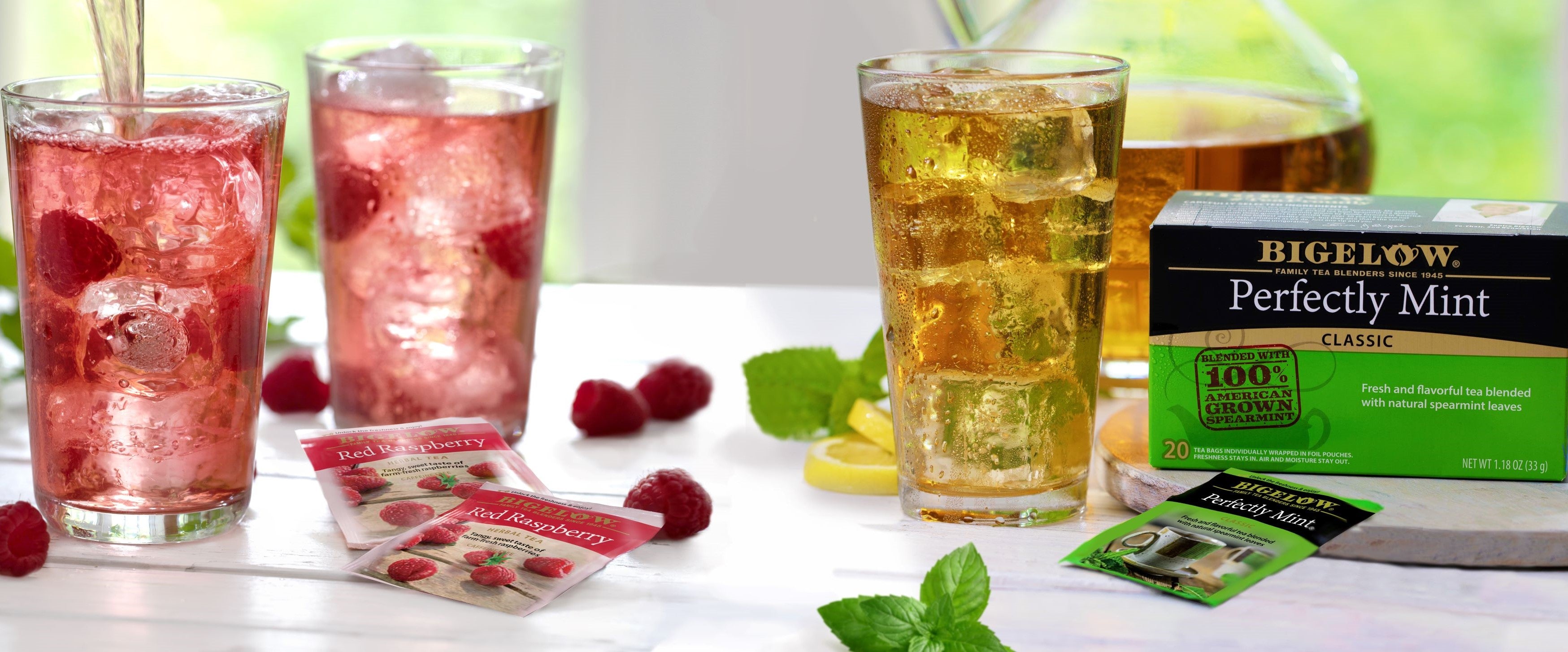 Make Your Own Iced Tea Combinations with Bigelow Teas