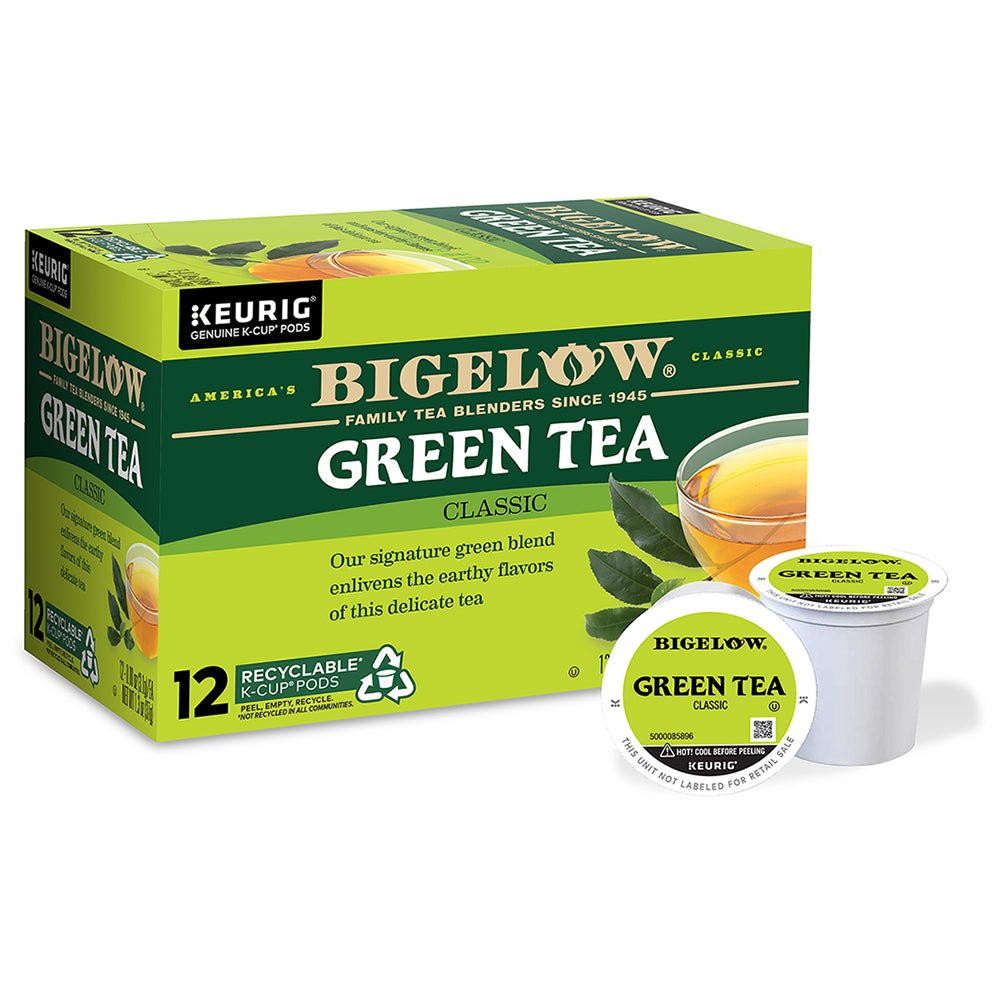Green Tea K-Cup® Pods - Case of 6 boxes - total of 72 K-Cup® Pods ...