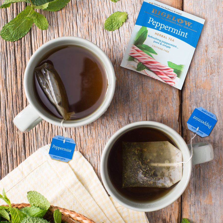 Peppermint Herbal Tea - Case of 6 boxes - total of 120 teabags ...