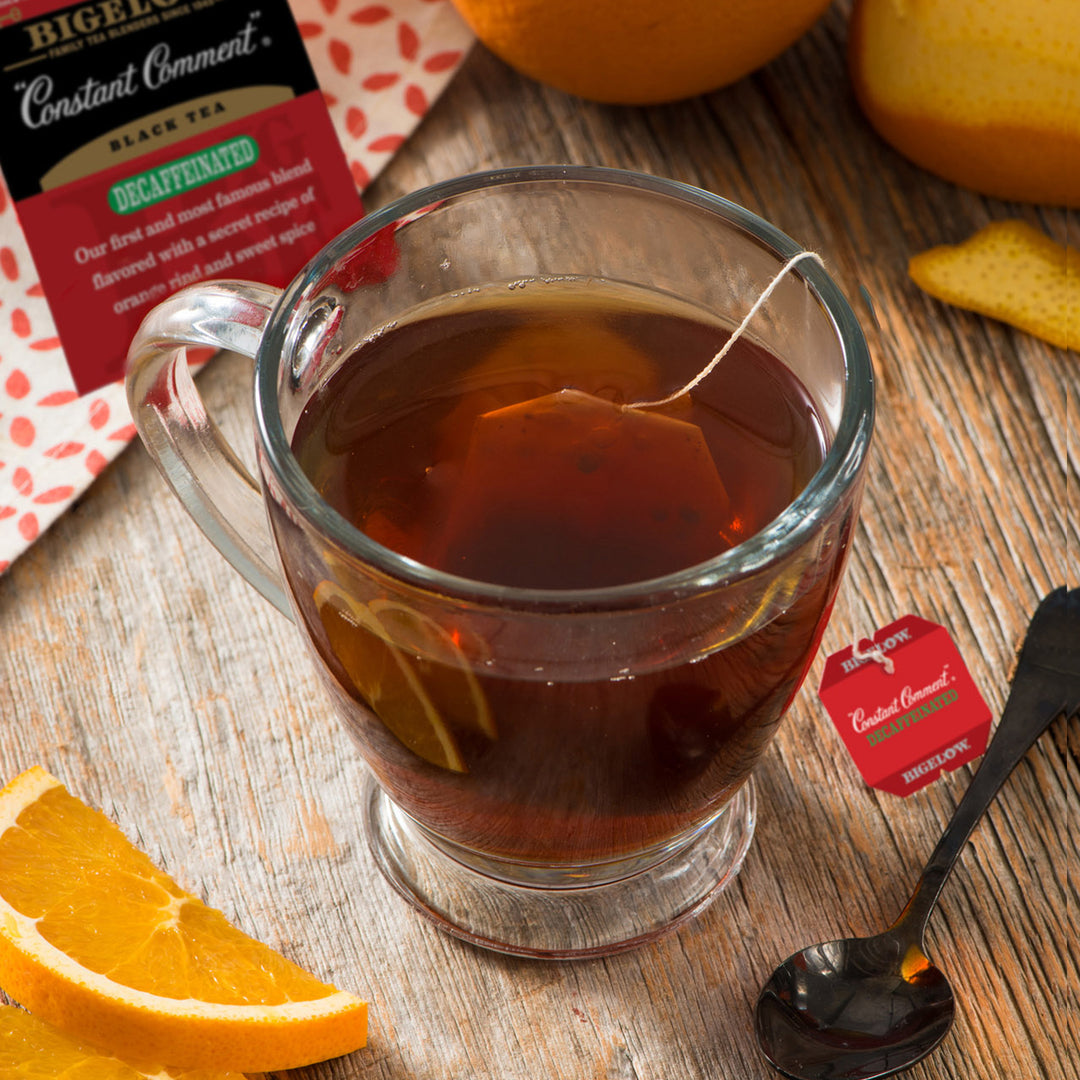 Bigelow Constant Comment Decaf Tea - Case of 6 boxes- total of 120 ...